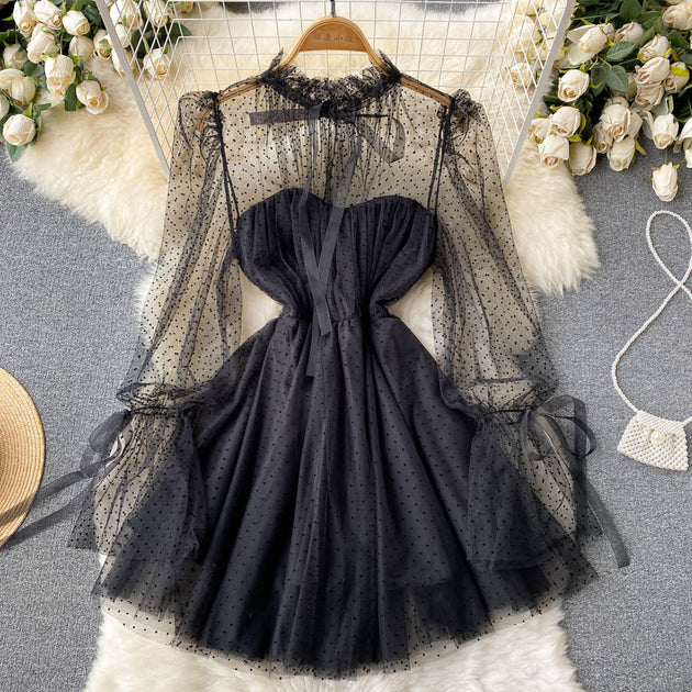 FINAL SALE - Corinne Mesh Dress – All Pretty Girls