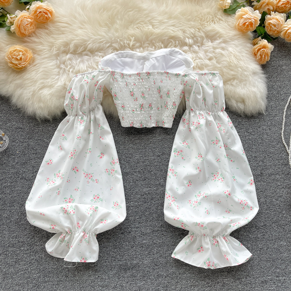 Daisy Puff Sleeve Top – All Pretty Girls