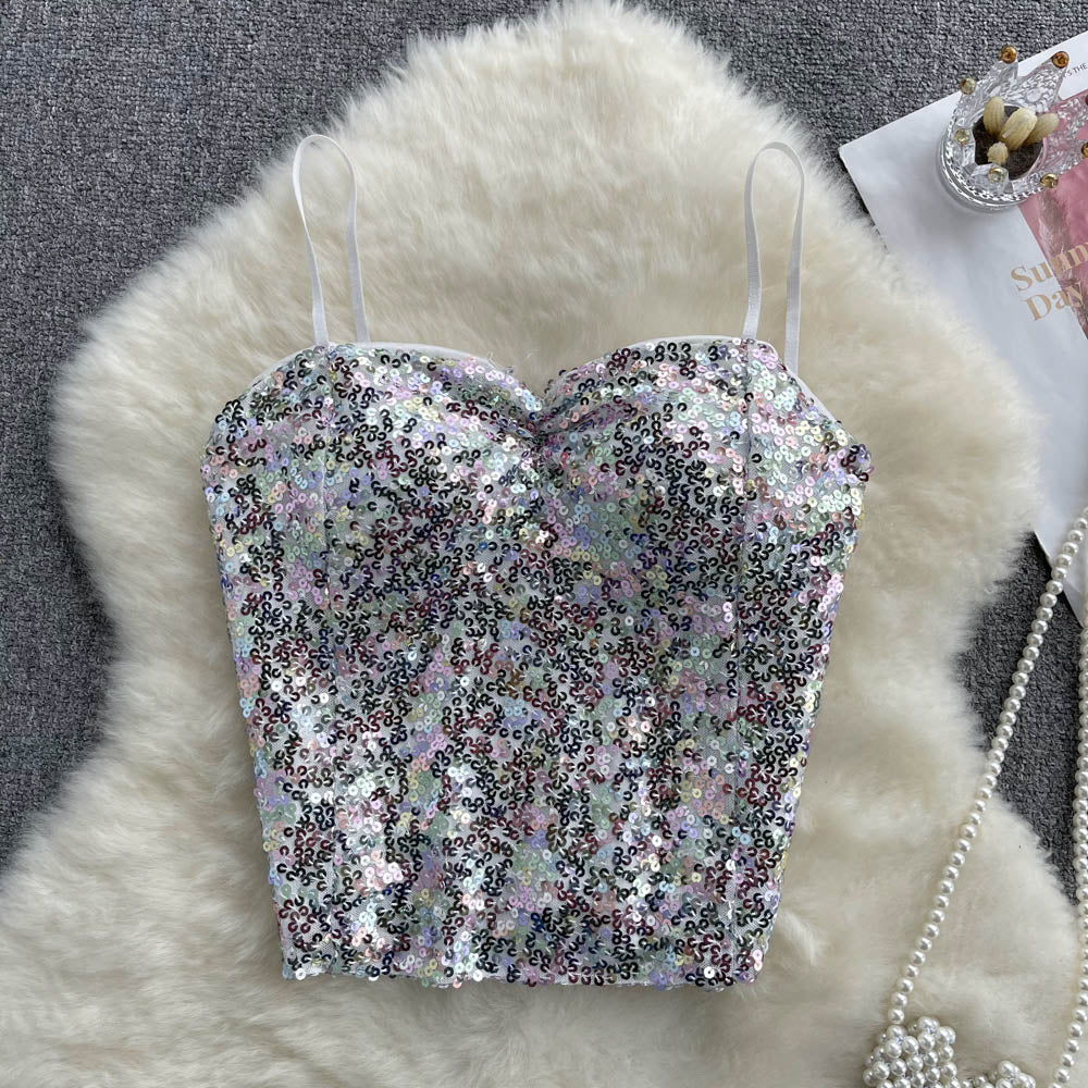 Crystal Sequin Top – All Pretty Girls