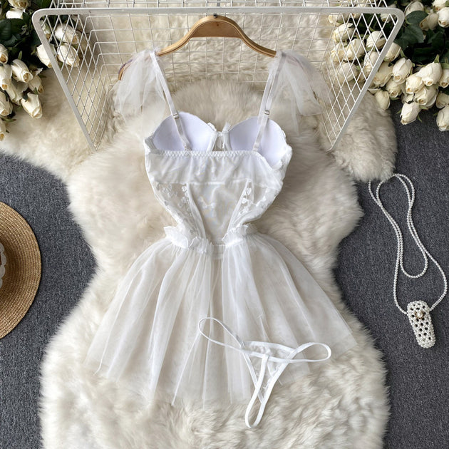 Jayleen Embroidered Mesh Two Piece Set – All Pretty Girls