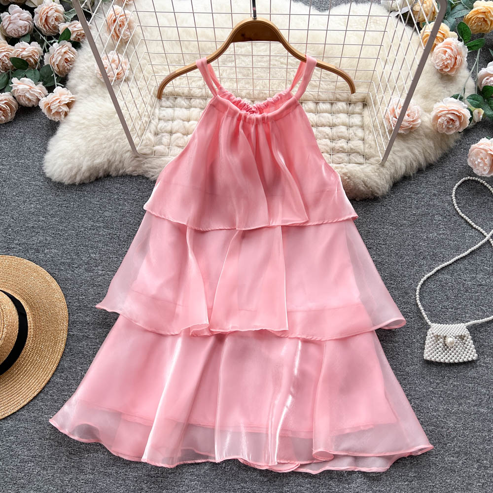 Clarissa Organza Tiered Dress – All Pretty Girls