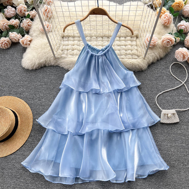 Clarissa Organza Tiered Dress – All Pretty Girls