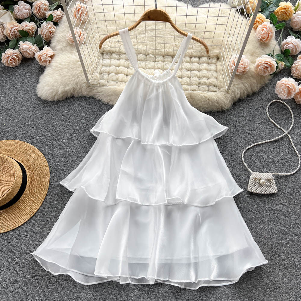 Clarissa Organza Tiered Dress – All Pretty Girls