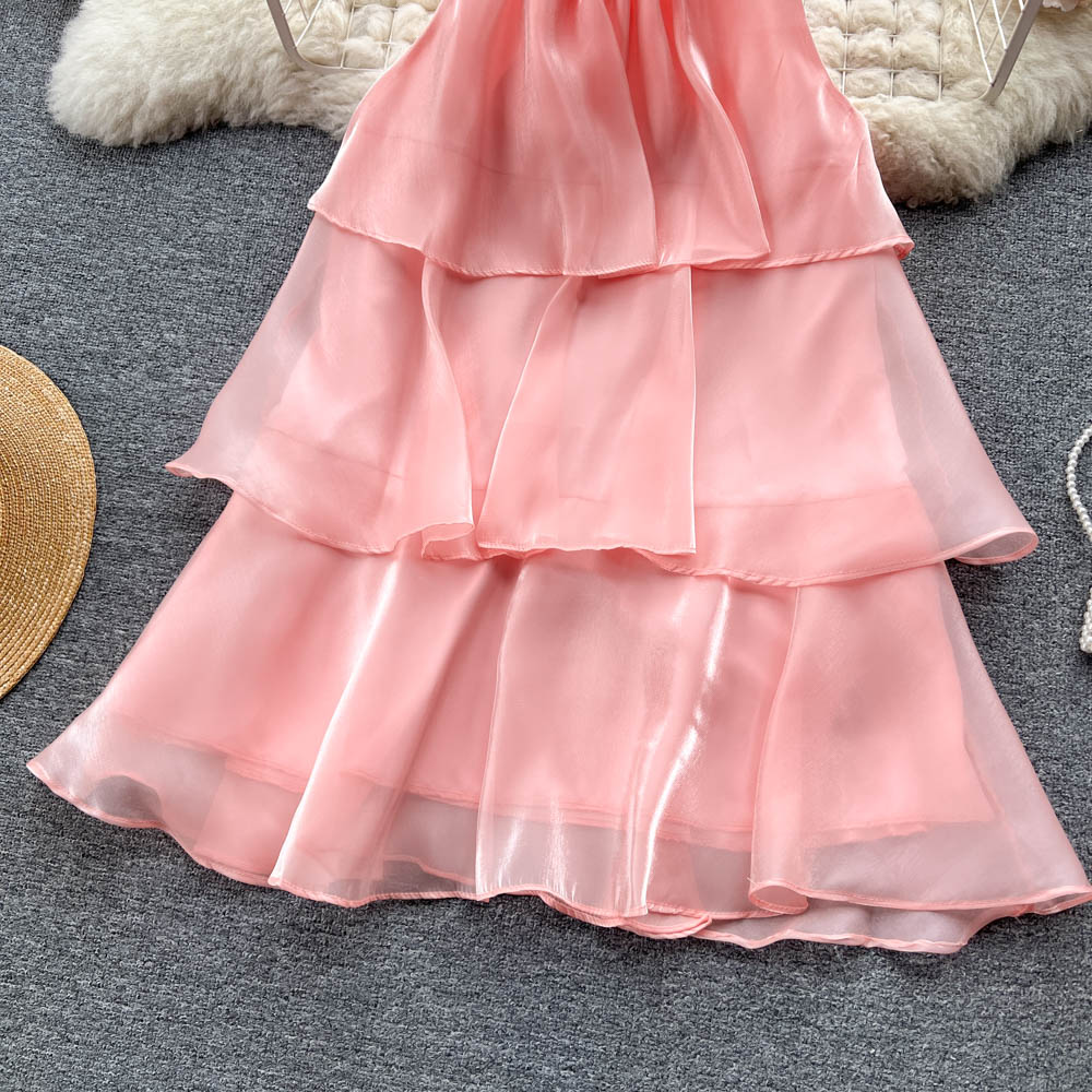 Clarissa Organza Tiered Dress – All Pretty Girls